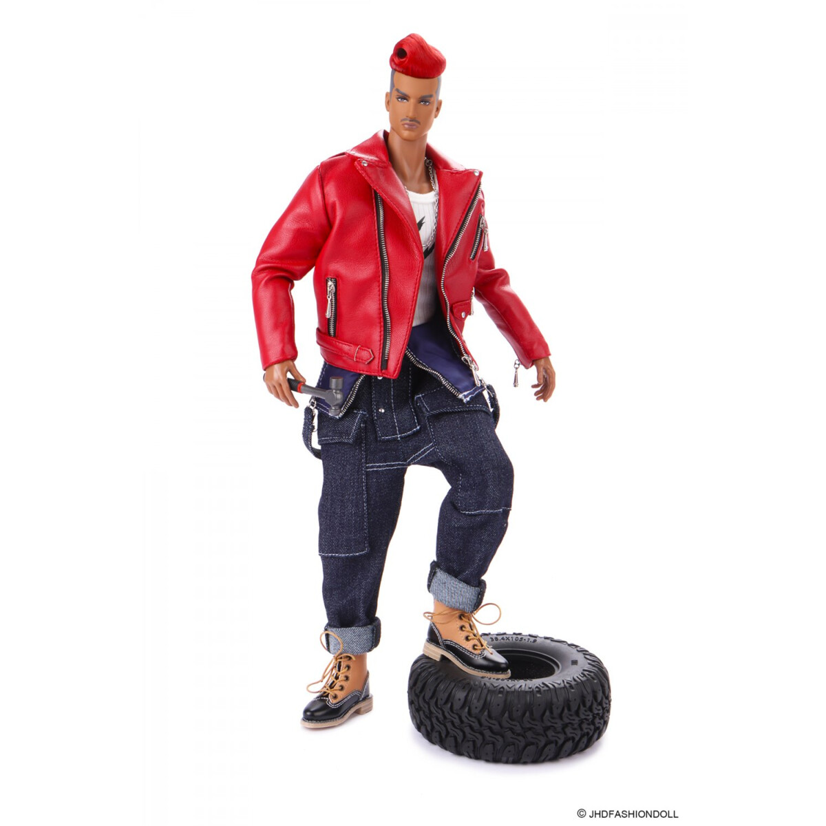JHD Fashion Doll Adonis Mechanic (M2220) Perfect Lower series