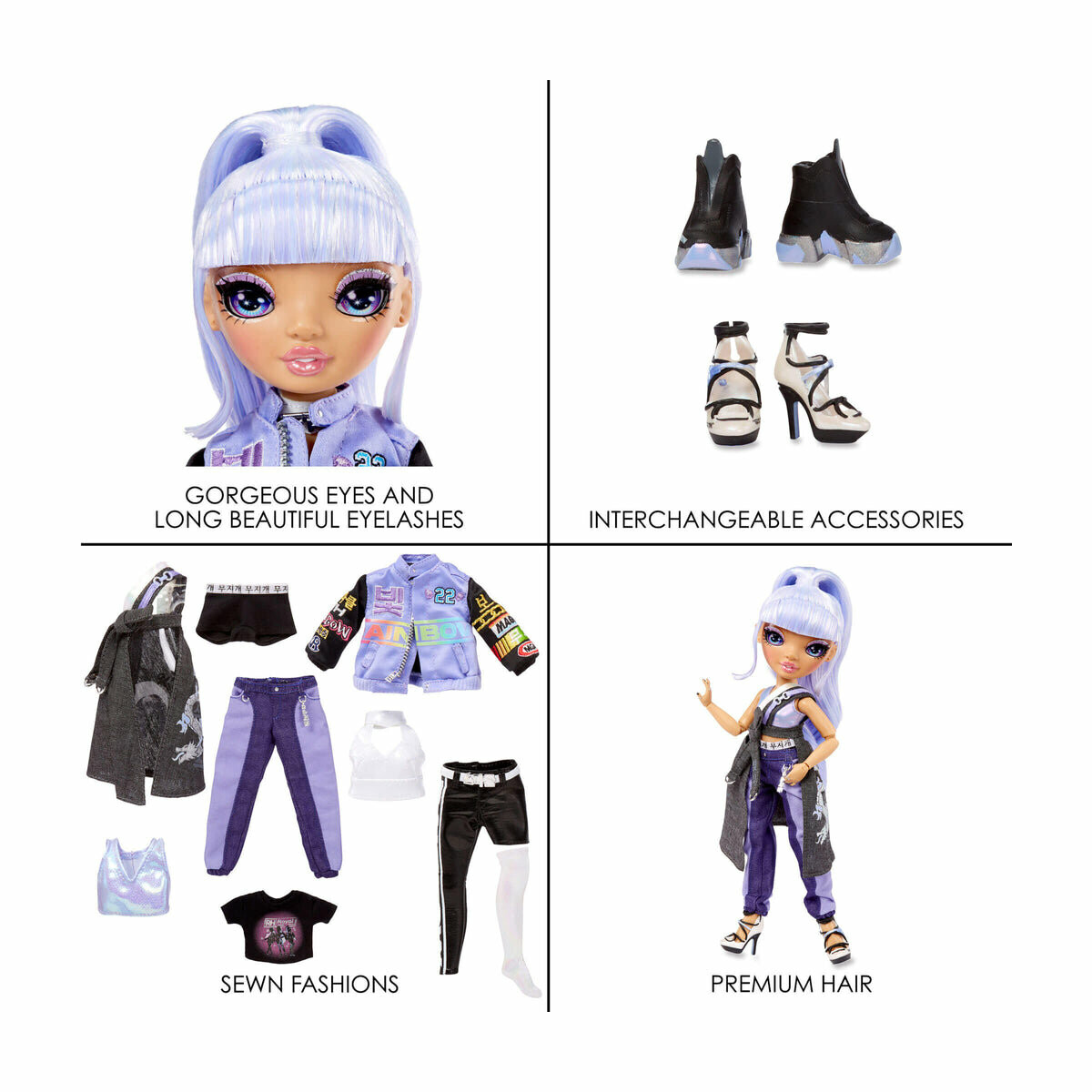 MGA Entertainment Rainbow High Royal Three K-Pop – Tessa Park ...