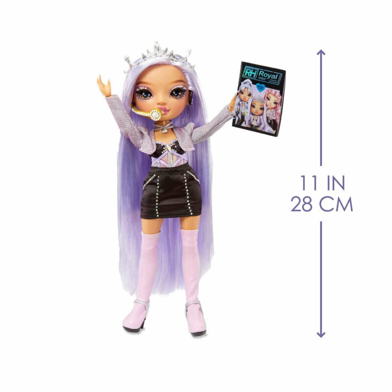 MGA Entertainment Rainbow High Royal Three K-pop – Tiara Song (Purple ...