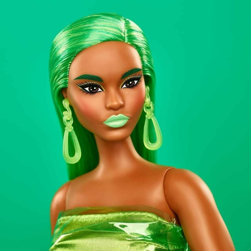 Mattel Barbie Green, Chromatic Couture (HCC02) Chromatic Couture series