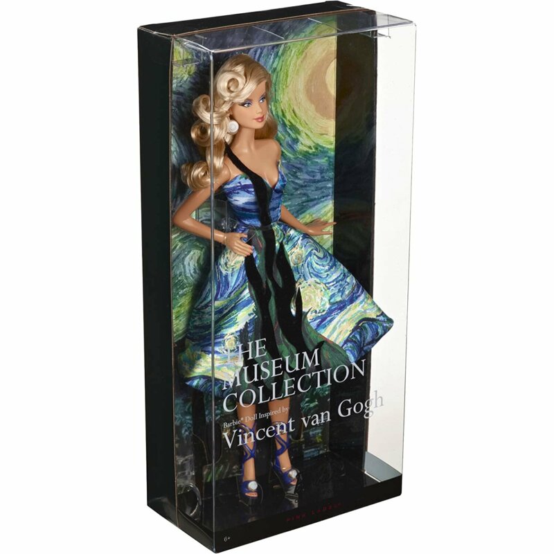 Mattel Barbie Van Gogh Doll (V0445) Museum Collection series