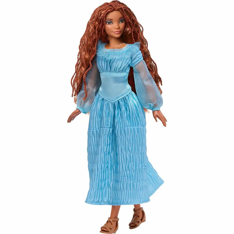 Mattel Disney Ariel on Land In Signature Blue Dress (HLX09) The Little ...