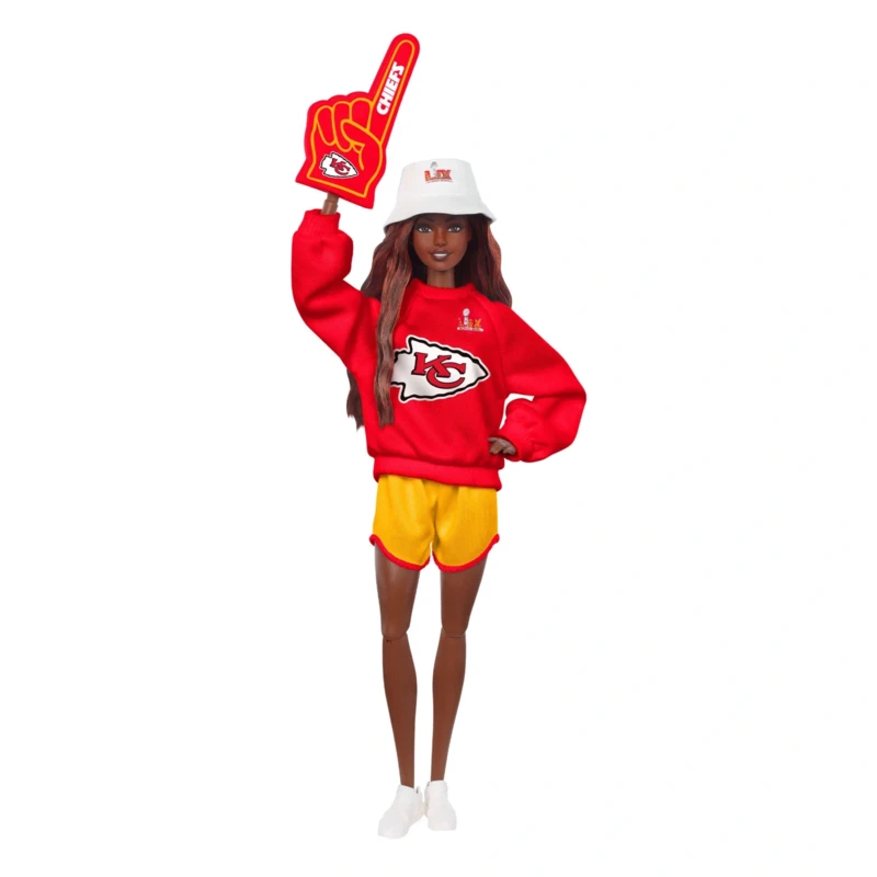 Mattel Barbie Super Bowl Chiefs Doll 1 (JBJ46) NFL Super Bowl series