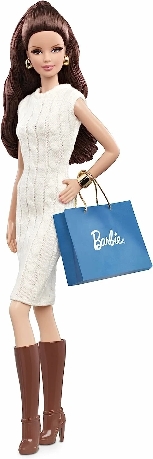 Mattel Barbie City Shopper with White Dress (X9196) Look Collection series