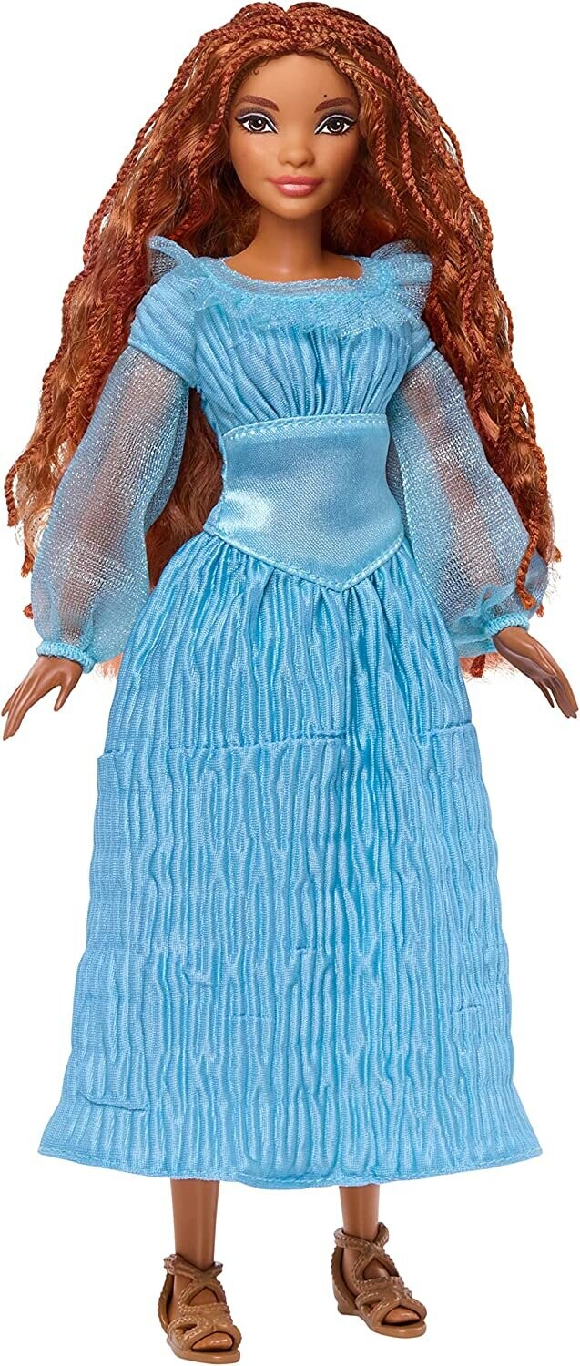 Mattel Disney Ariel on Land In Signature Blue Dress (HLX09) The Little ...