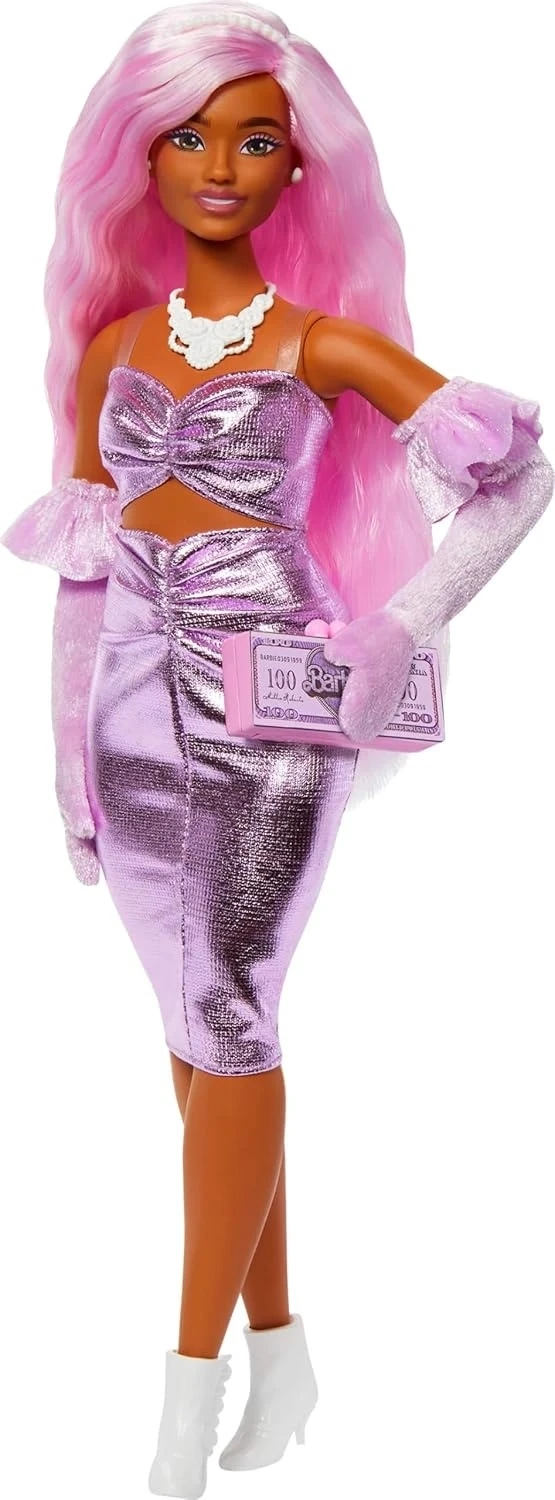 Mattel Barbie Deluxe Style #1 in Barbiecore Outfit (HYV25) Deluxe Style ...