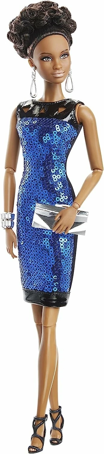 Mattel Barbie The Look Doll, Dark Hair (DGY09) Look Collection series